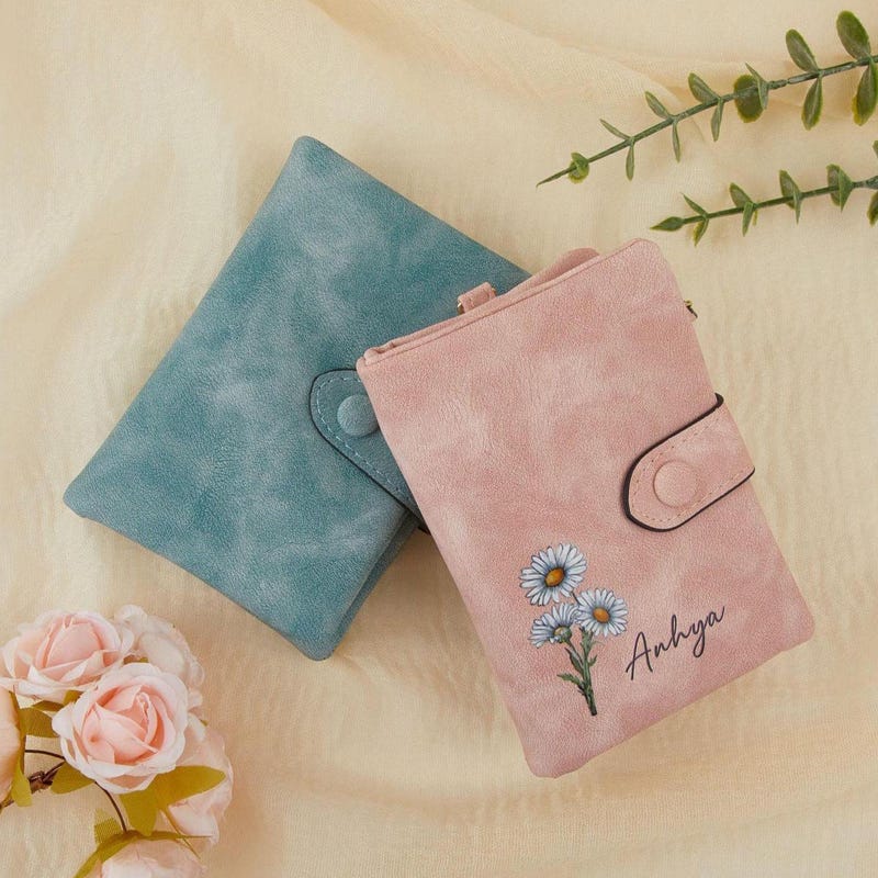 Flower Wallet - Etsy