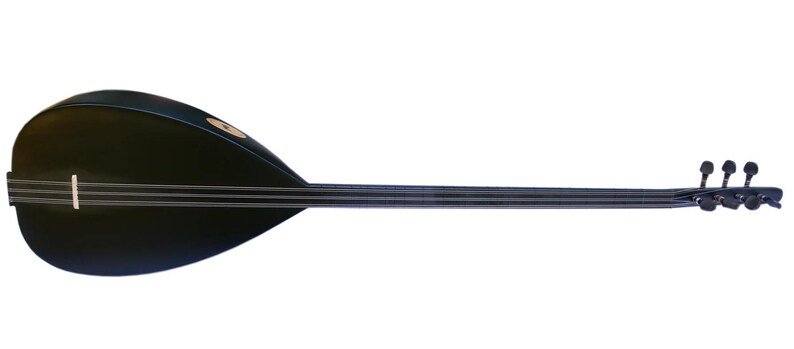 Turkish Long Neck Black Walnut Baglama Saz ASL-150M - Etsy
