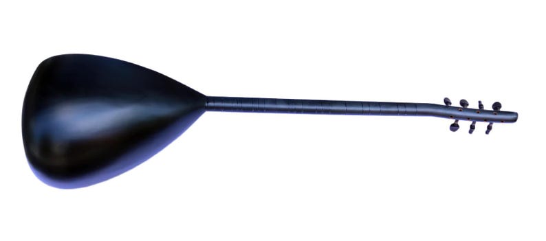 Turkish Long Neck Black Walnut Baglama Saz ASL-150M - Etsy