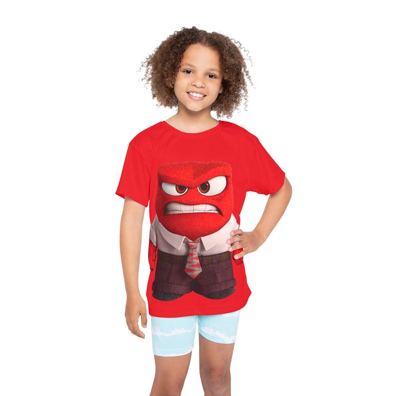 INSIDE OUT 2 - Rabbia - Anger - Kids Sports Jersey (AOP) - Etsy