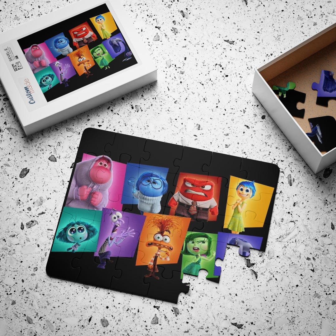 INSIDE OUT 2 - Joy - Tristezza - Rabbia - Kids' Puzzle, 30-piece - Etsy