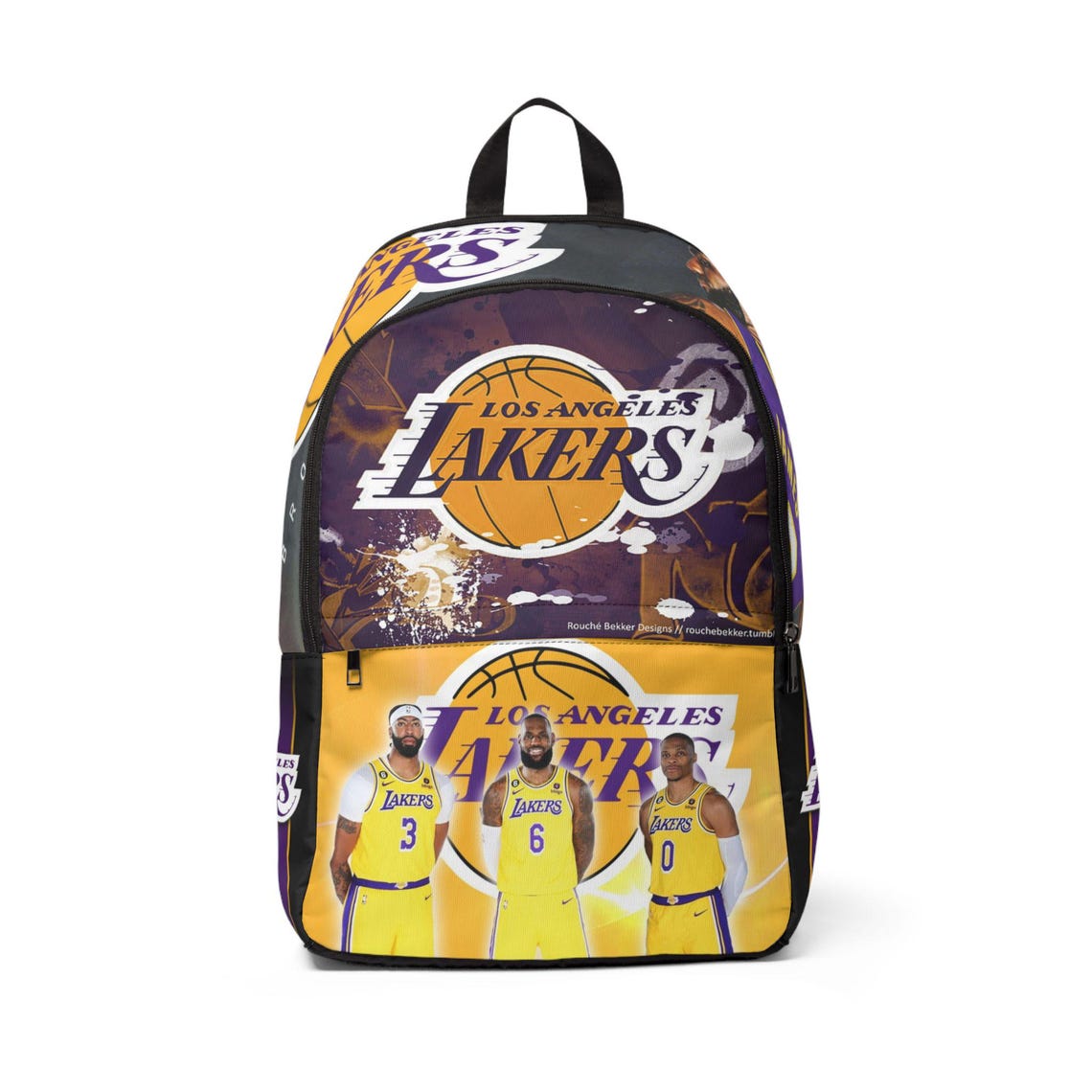 LAKERS - BASKET - Lebron James - Unisex Fabric Backpack - Etsy