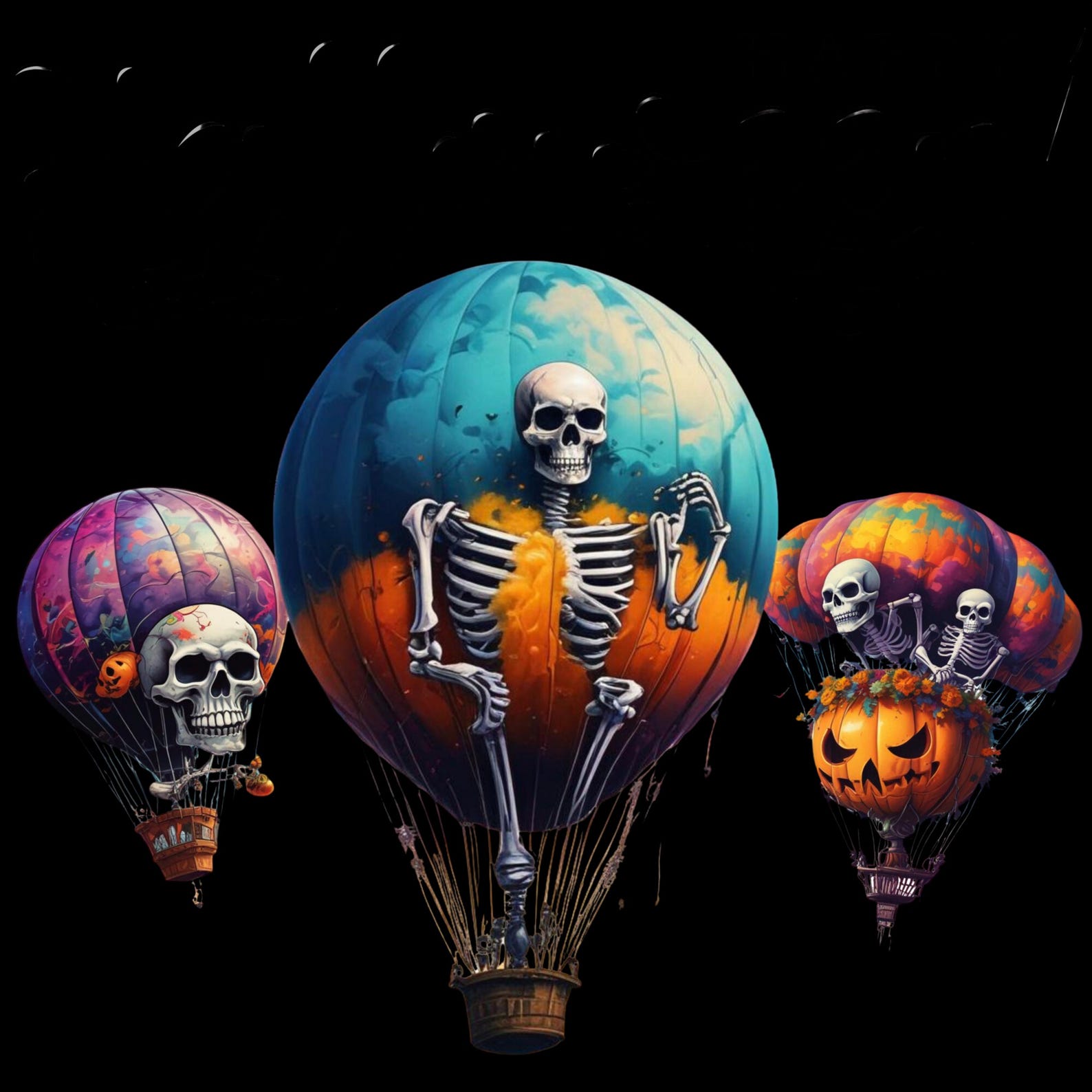 Halloween, Halloween Balloon, Skeleton Balloon, Halloween Png ...