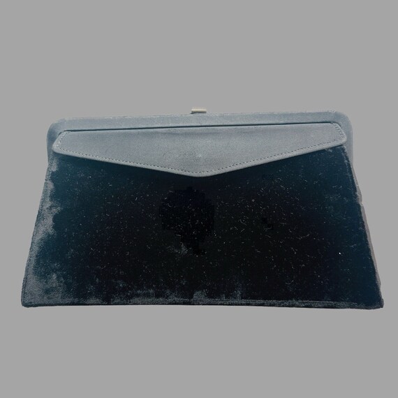 Vintage 1950’s Convertible Black Clutch Bag - Gem