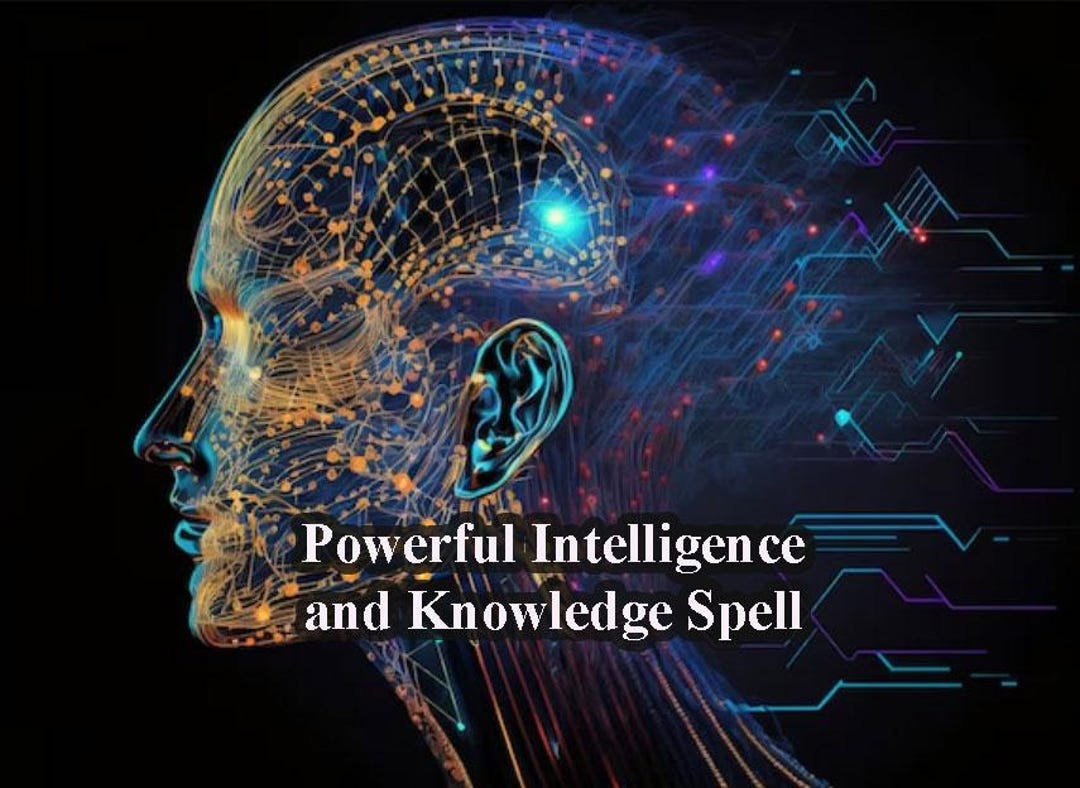 Powerful Intelligence & Knowledge Spell, Boost IQ, Mastermind Spell ...