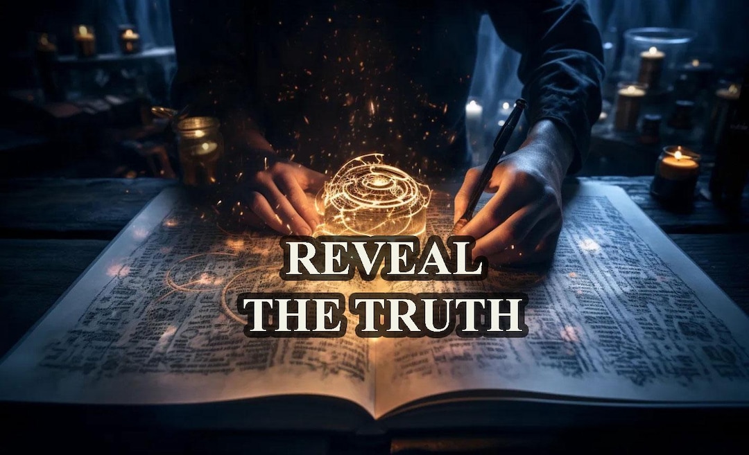 Reveal the Truth Spell, Uncover Secrets, Unmask Deception, Honesty ...