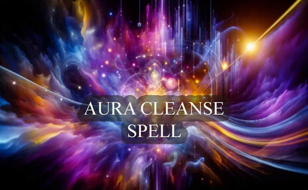 Powerful Aura Cleanse Spell, Aura Cleanse, Energy Cleanse, Chakra ...