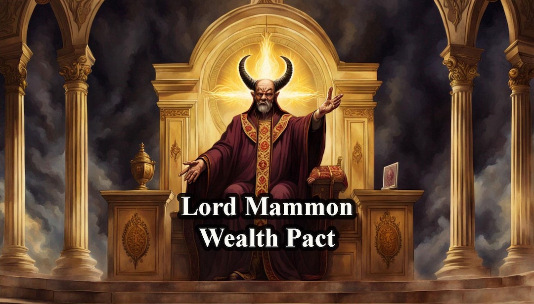 Wealth Pact With Lord Mammon, Powerful Demon Money Spell, Financial ...