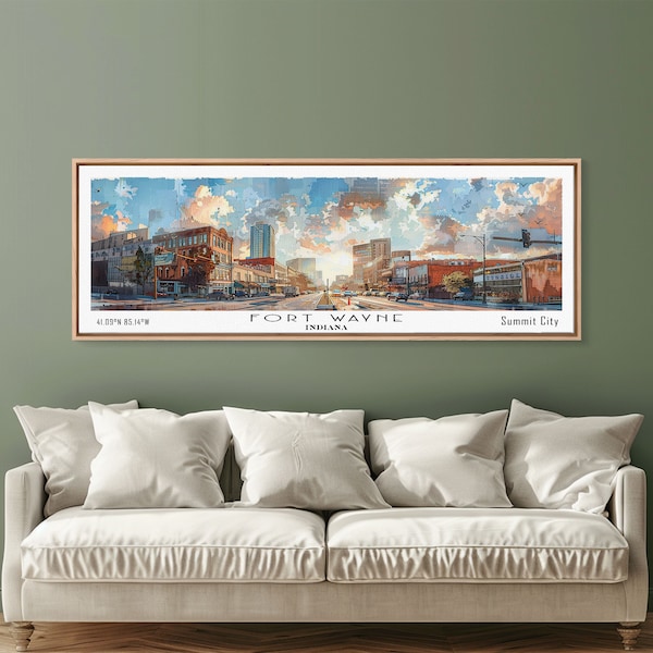 Posters of Fort Wayne Indiana - Etsy