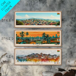 Panoramic Kumasi, Ghana Canvas Print: Travel Art - Etsy