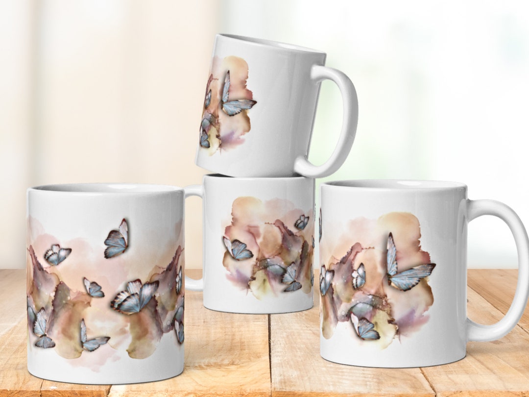 Gorgeous Butterfly Mug Design Digital Download - Etsy
