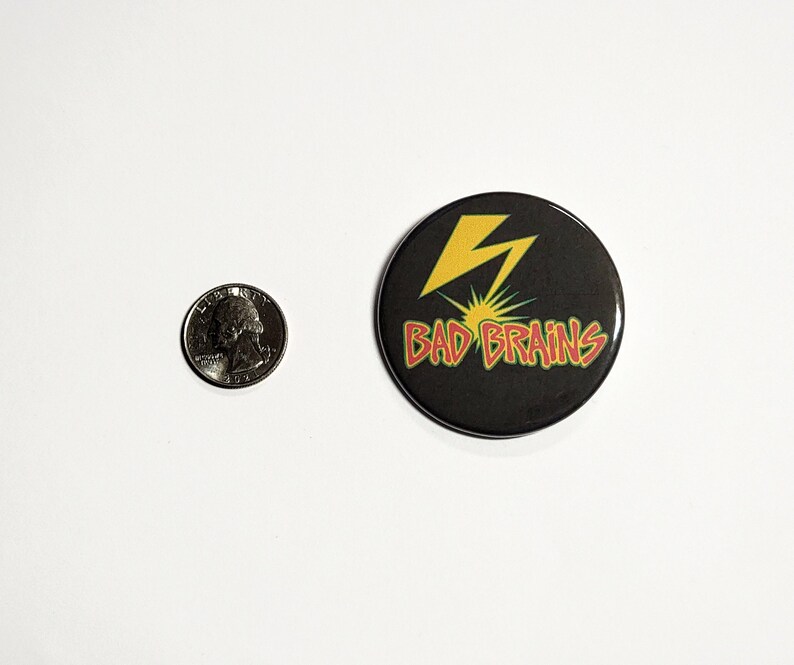 Bad Brains Pins Buttons Punk Rock Band Large Pins 2.25 Inches - Etsy