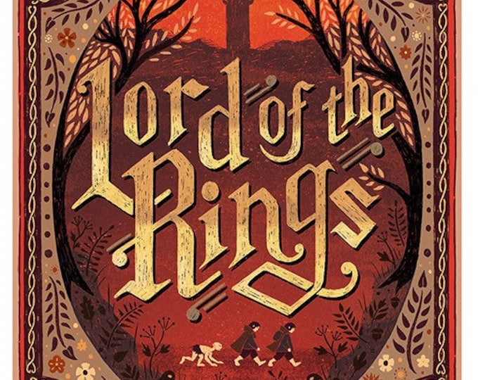 Lord of the Rings Art Print - Etsy