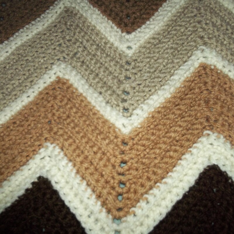 Brown Afghan - Etsy