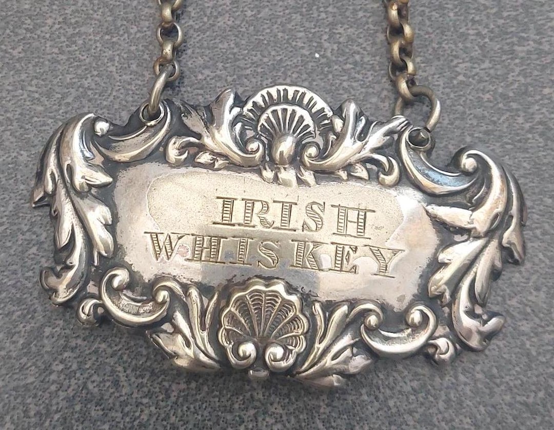Irish Whiskey Decanter Label - Etsy
