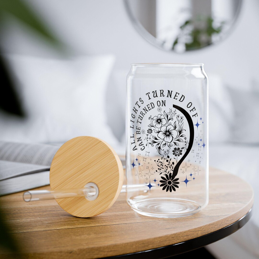 Glowing Sipper Glass, Light up Cup, LED Drinkware, Illuminated Tumbler ...
