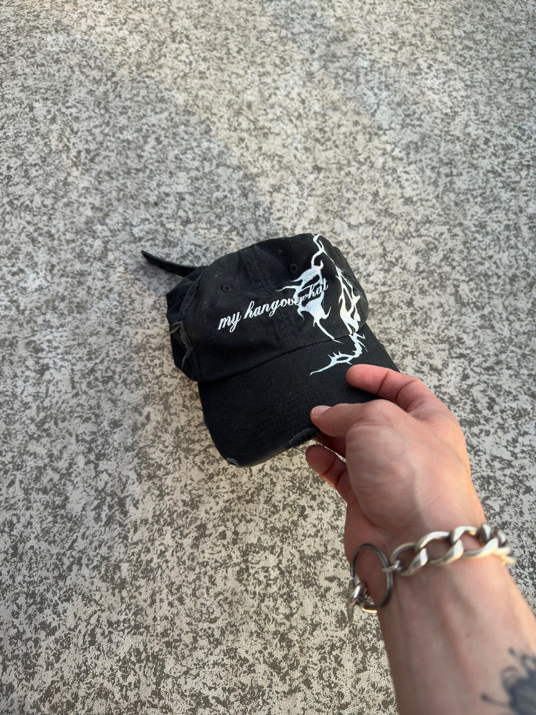 My Hangover Sigil Hat, Gothic Cap, Gothic Snapback, Tribal Cap ...