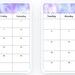 Tie Dye 2025 Monthly Calendardigital Downloadgoodnotes, Printable - Etsy