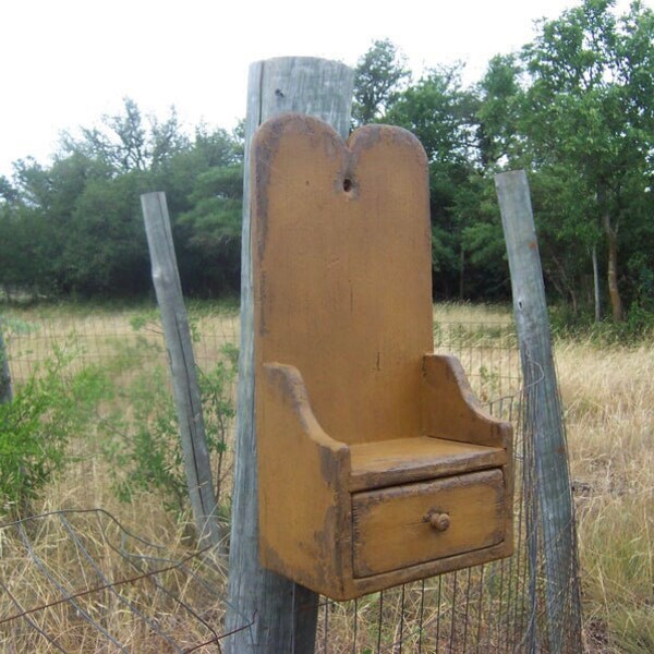 Primitive Cabinet - Etsy
