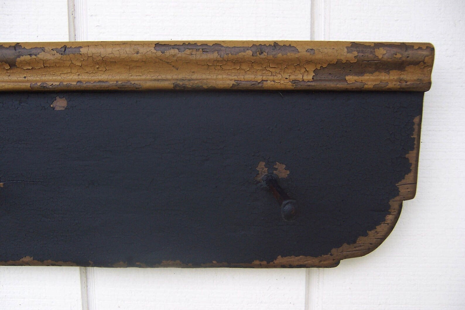 Farmhouse Shelf Rustic Shelf Primitive Wall Shelf Coat Rack Hanging ...