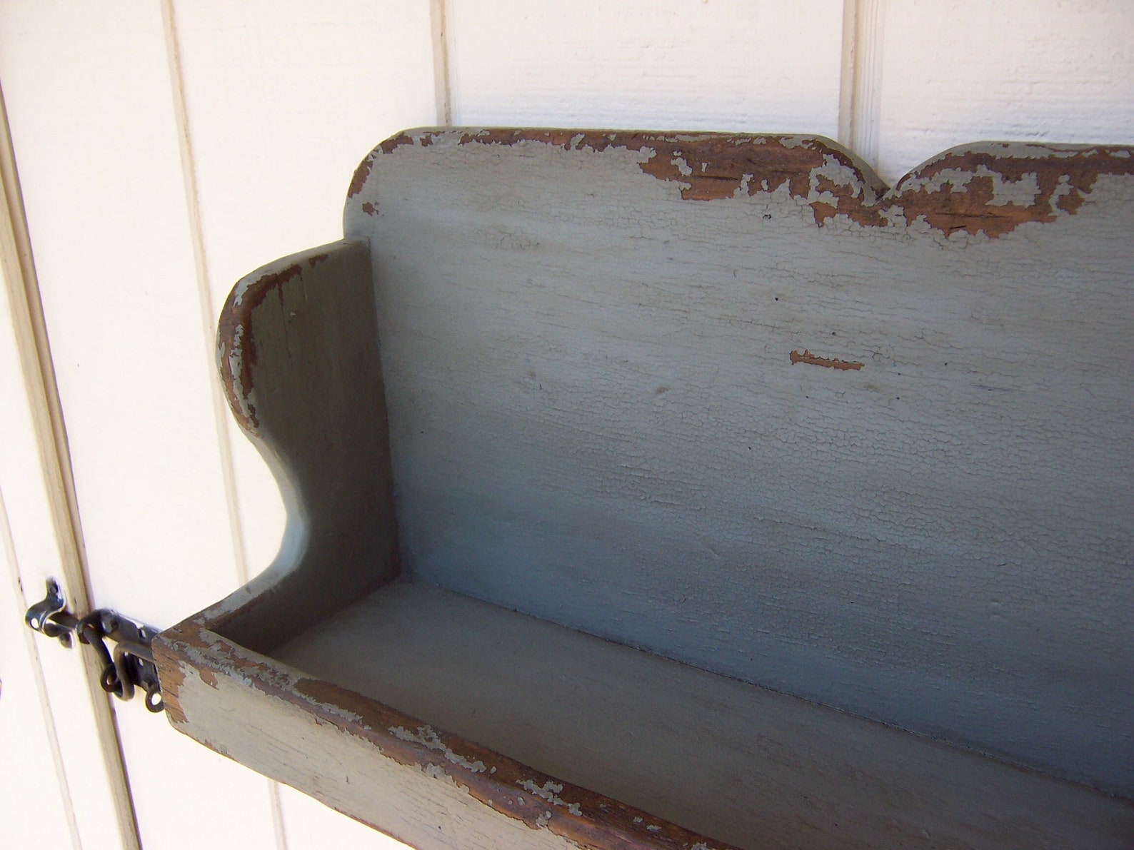 Distressed Shelf Farmhouse Shelf Primitive Bathroom Wall | Etsy