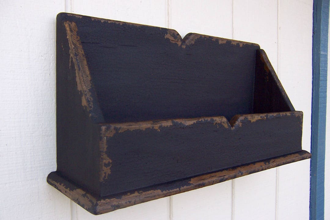 Distressed Wall Shelf Rustic Shelf Primitive Shelf Farmhouse Shelves ...