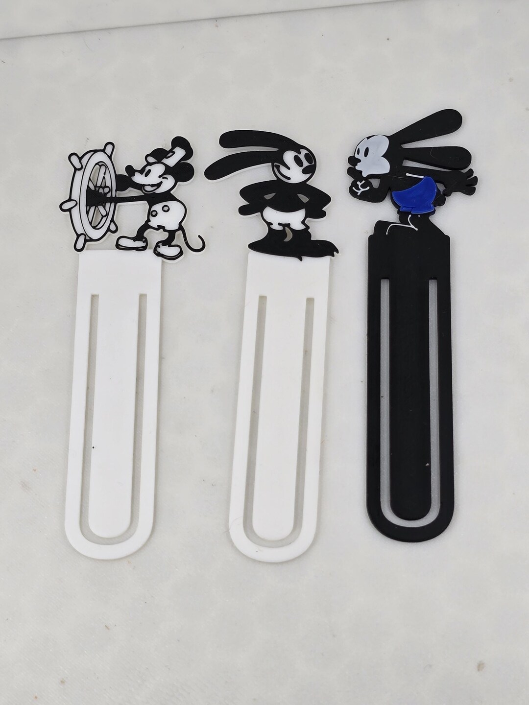 Steamboat Willie Bookmarks - 3D Printed Cute Bookmarks, Lightweight ...