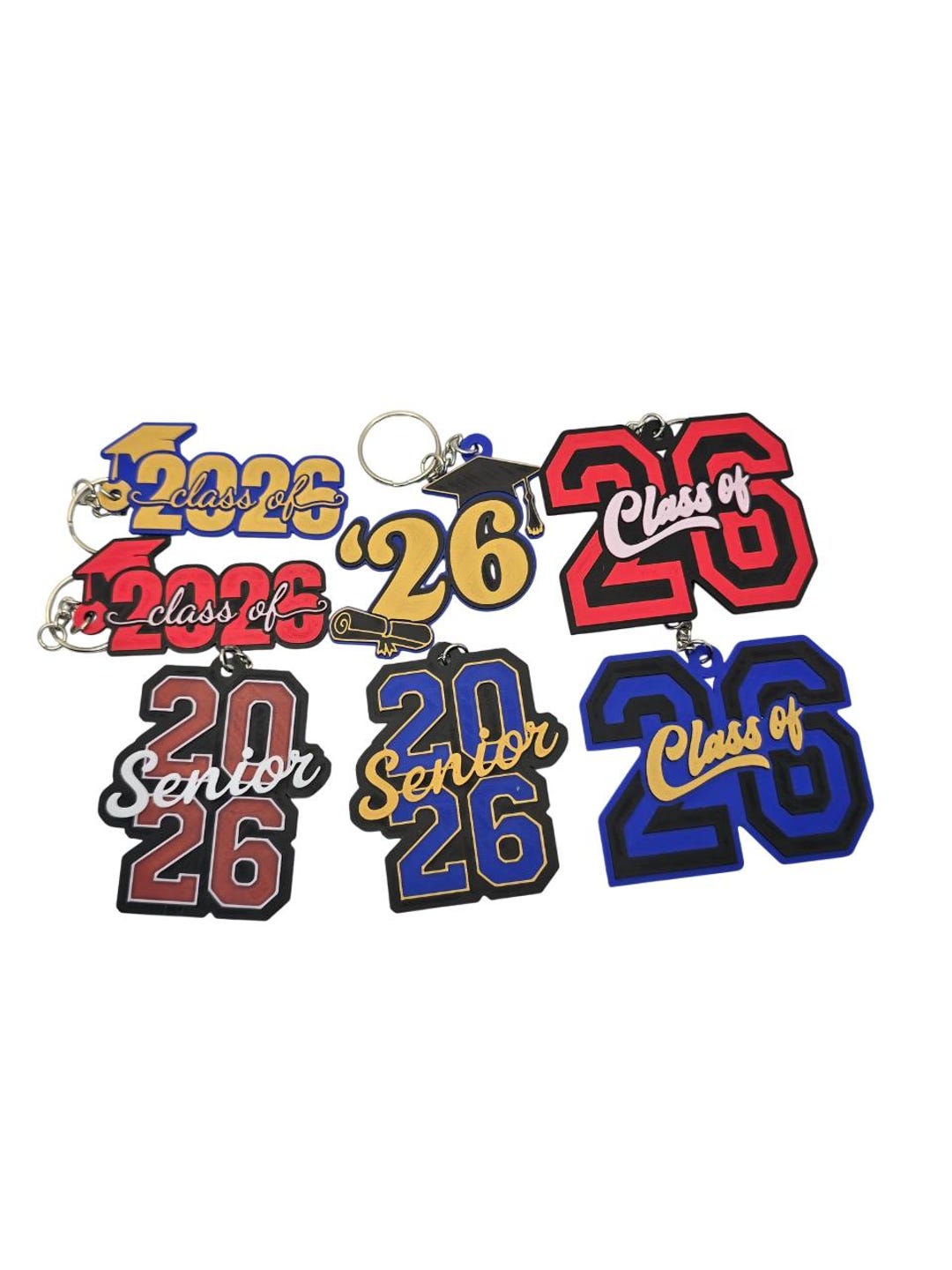 Customizable Class of 2026 Keychain, Senior Graduation Gift - Etsy