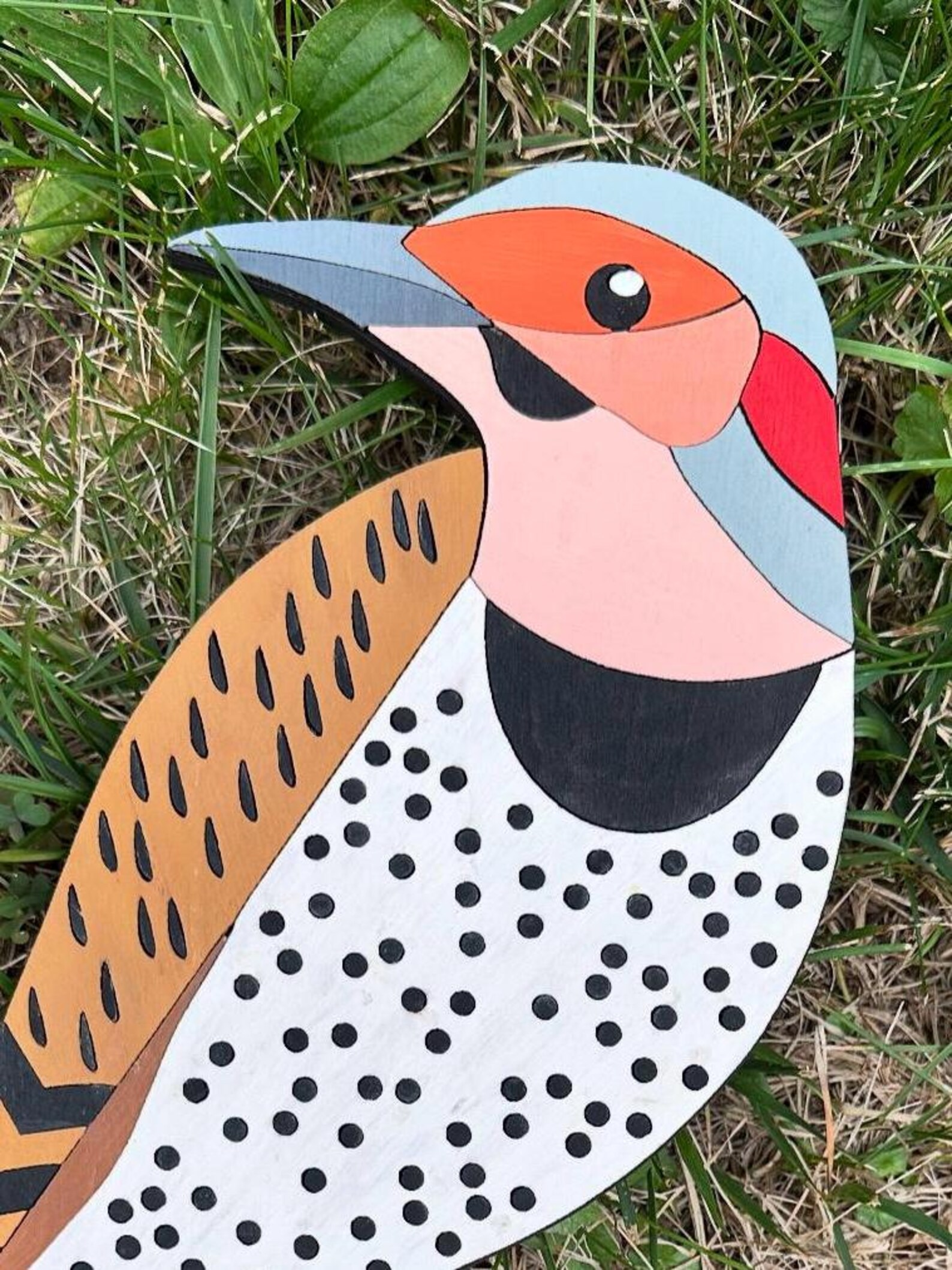 Northern Flicker Wall Art Handmade Bird Lover Decor Decorative Wooden ...