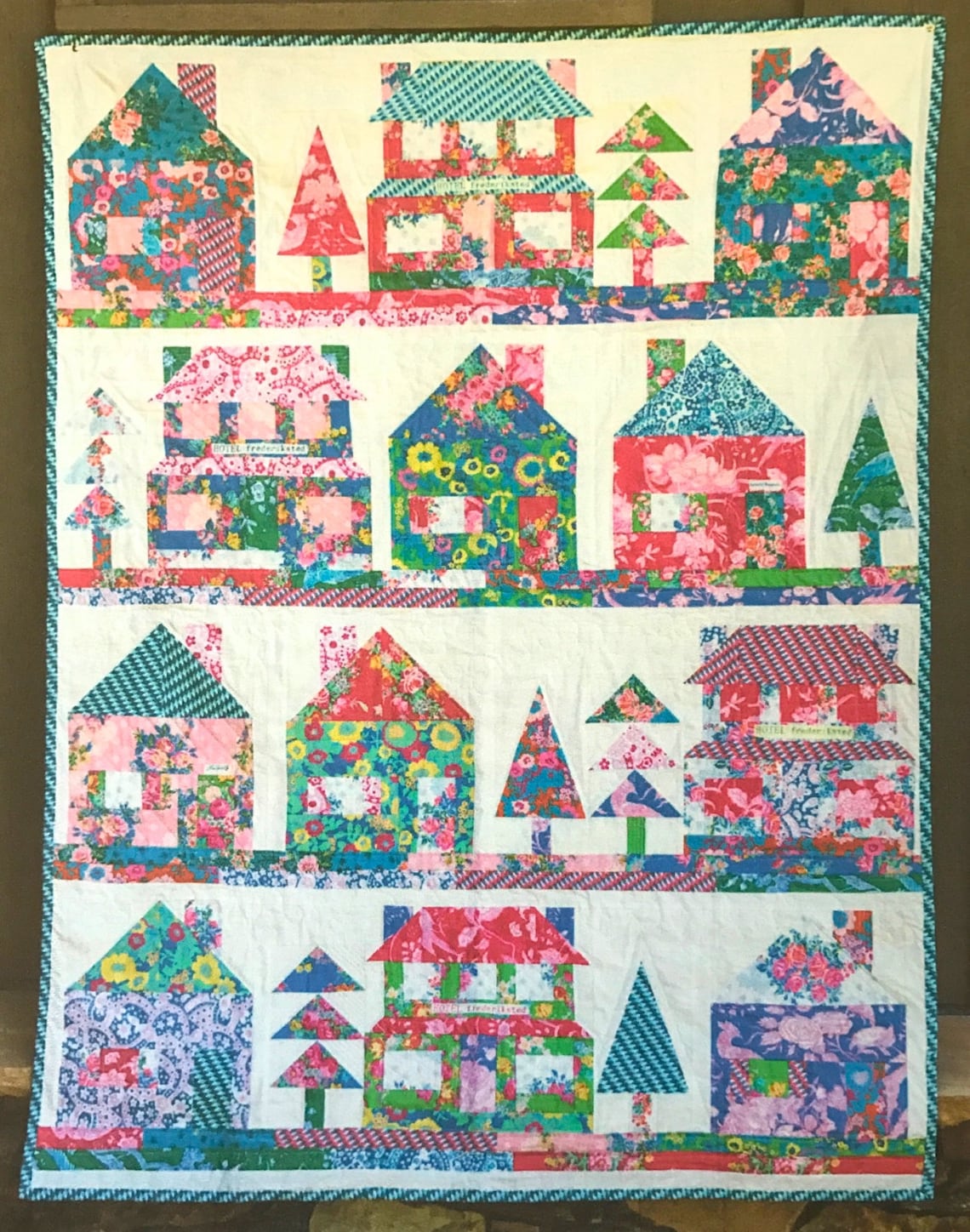 The Village Quilt Pattern - Etsy