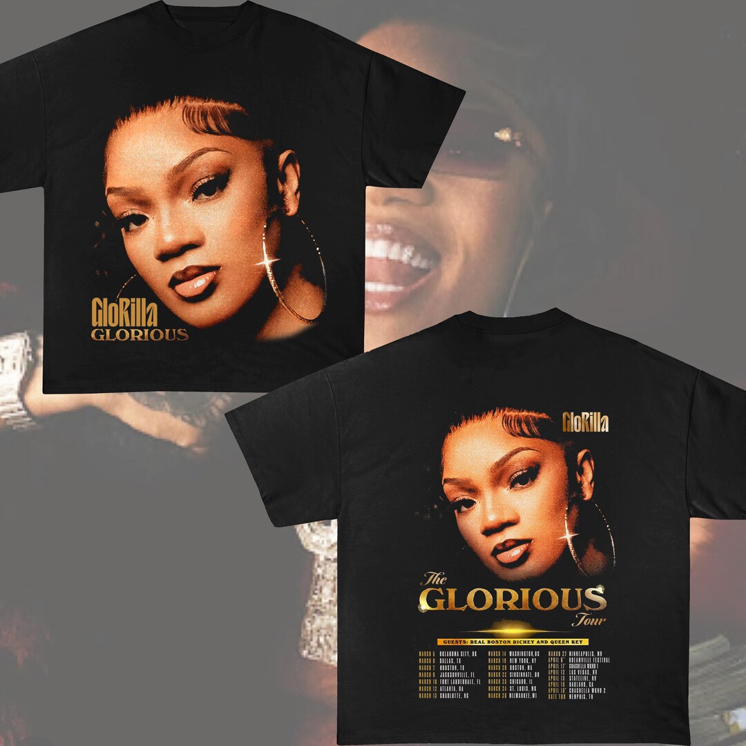 2025 Glorilla Glorious Tour Shirt, Glorilla Tour Merch, Glorilla 2025 ...