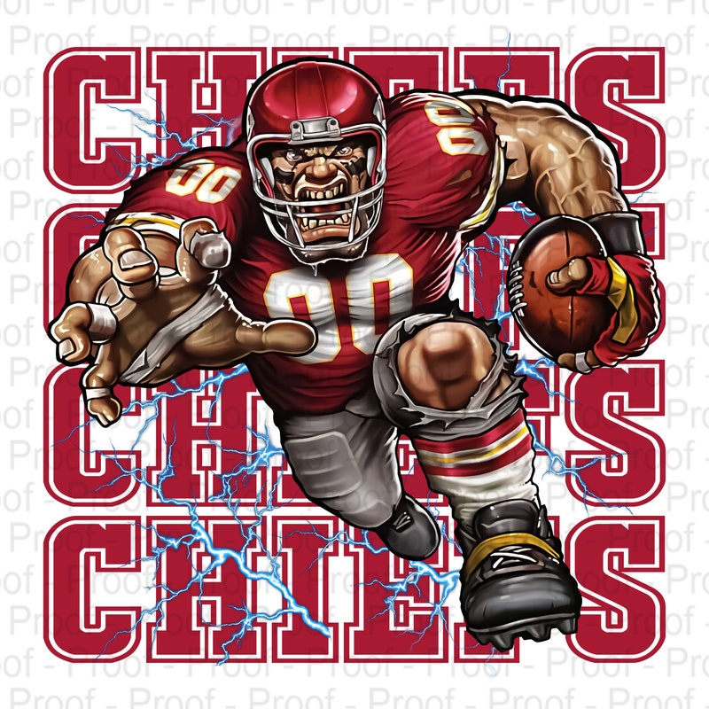 Kc Chiefs Leopard Png - Etsy