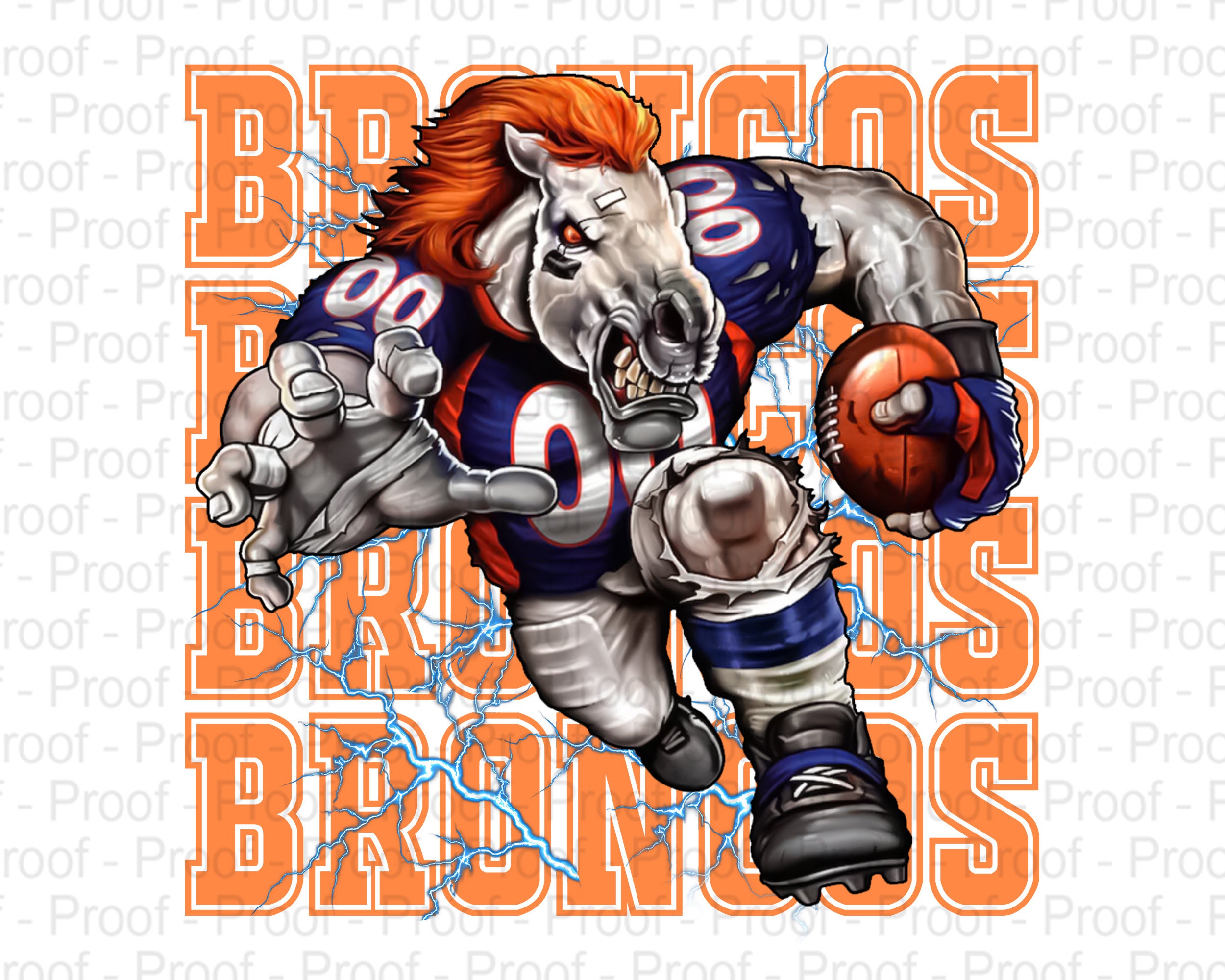Bronco Png, Broncos Png, Bronco, Broncos, Design, Mascot, - Etsy