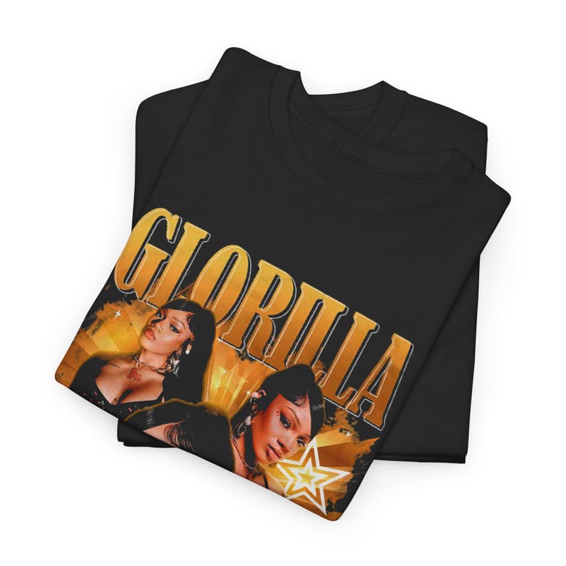 Glorilla Vintage Style 90's Bootleg T-shirt - Retro Gorilla Graphic Tee ...