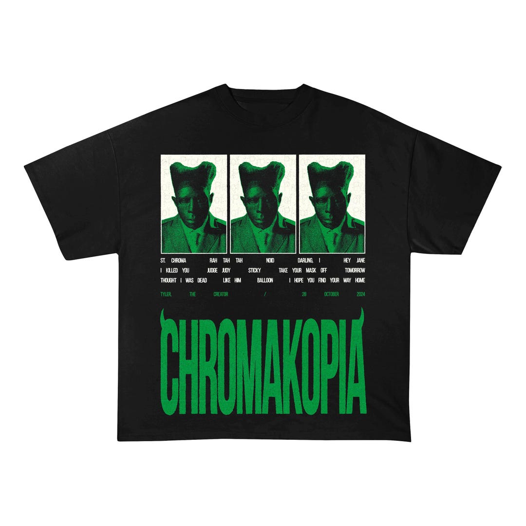 Chromakopia Shirt, Chromakopia Tour, Chromakopia Merch, Tyler Creator T ...