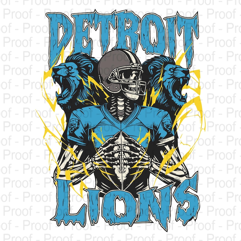 Detroit Lions Silhouette Svg - Etsy