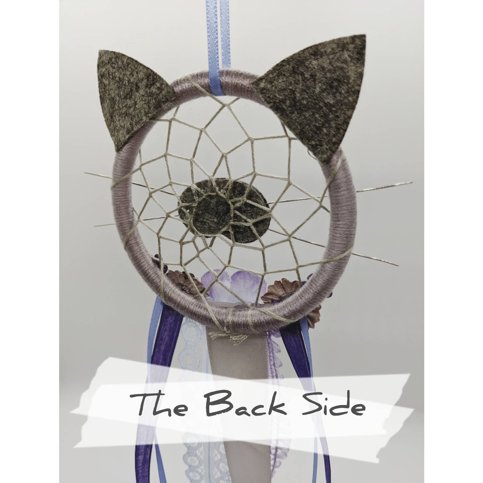 Small Kitty Cat Dream Catcher MORE COLORS ADDED Pink - Etsy