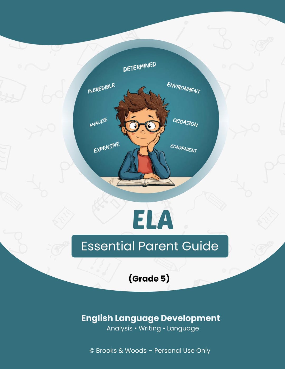 Grade 5 ELA Parent Guide | Essential ELA Concepts | Homeschool & At ...