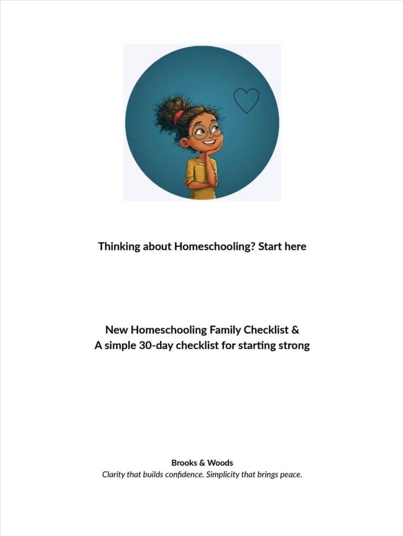 New Homeschooling Checklist | Beginner Homeschool Start Guide | 30 Day ...