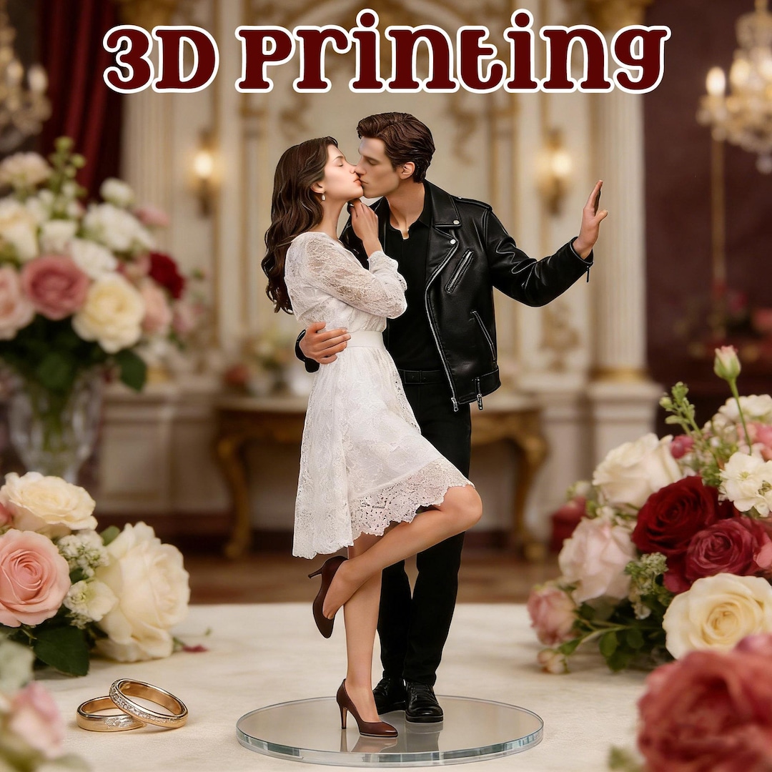 Personalization High Precision Photo 3D Figurine, Custom 3D Printed ...
