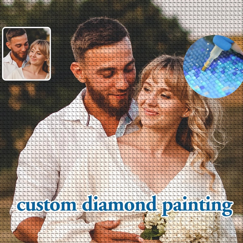 Personalized Photo Diamond Art - Etsy