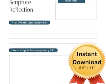 Bible Study Reflection Sheet Bible Study Printable Printable Template ...