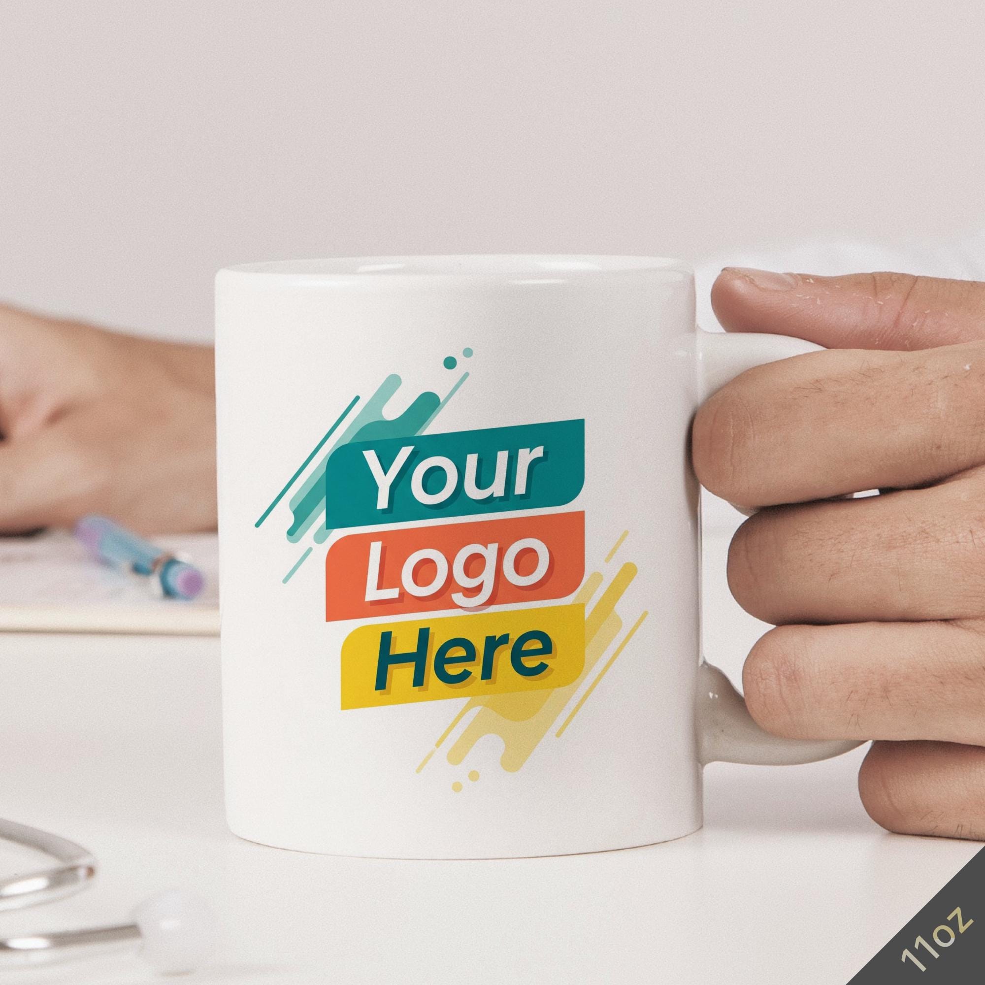 Bulk Mugs With Logo Custom Photo Mugs Personalized Logo Coffee Mug ...