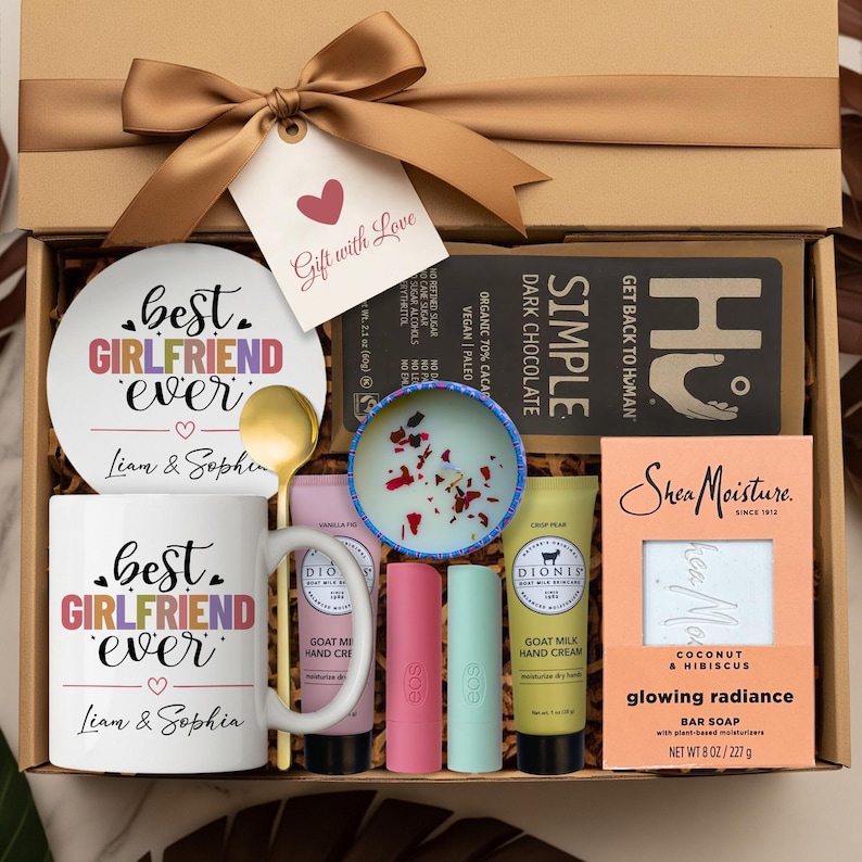 Girlfriend Care Package Girlfriend Anniversary Gift For Her Girlfriend ...