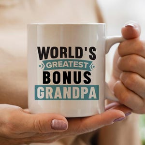 Bonus Grandparents Birthday Gift Set for Bonus Grandparents Christmas ...