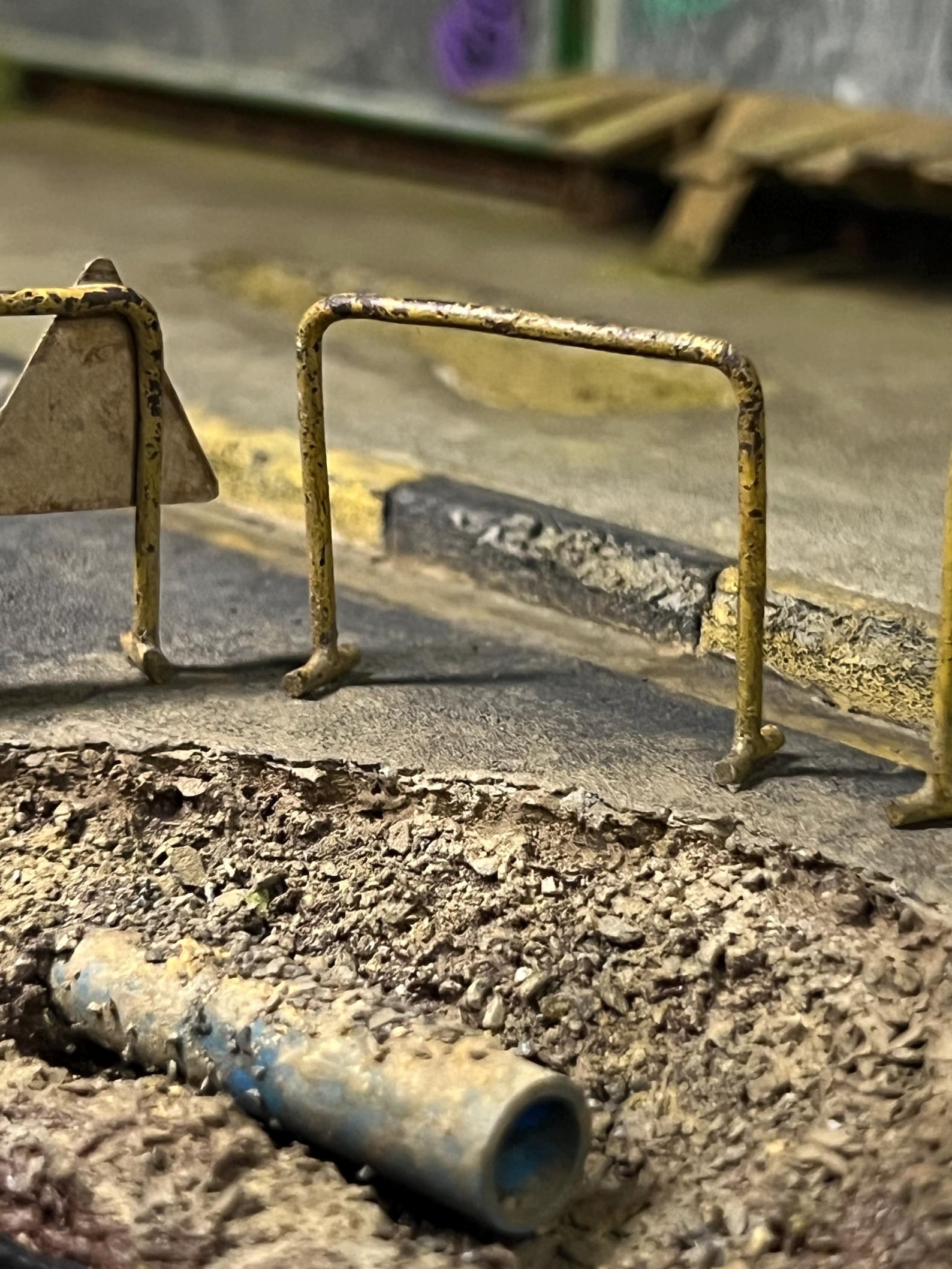 Haunting Abandoned Bus Stop Diorama - Hyper Realistic Miniature Display ...