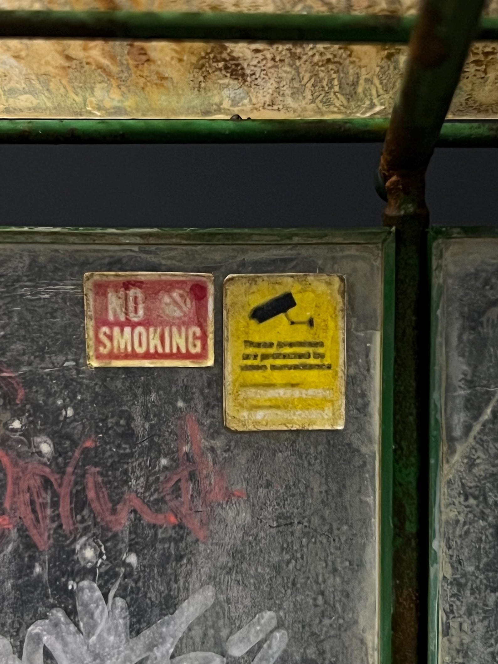 Haunting Abandoned Bus Stop Diorama - Hyper Realistic Miniature Display ...
