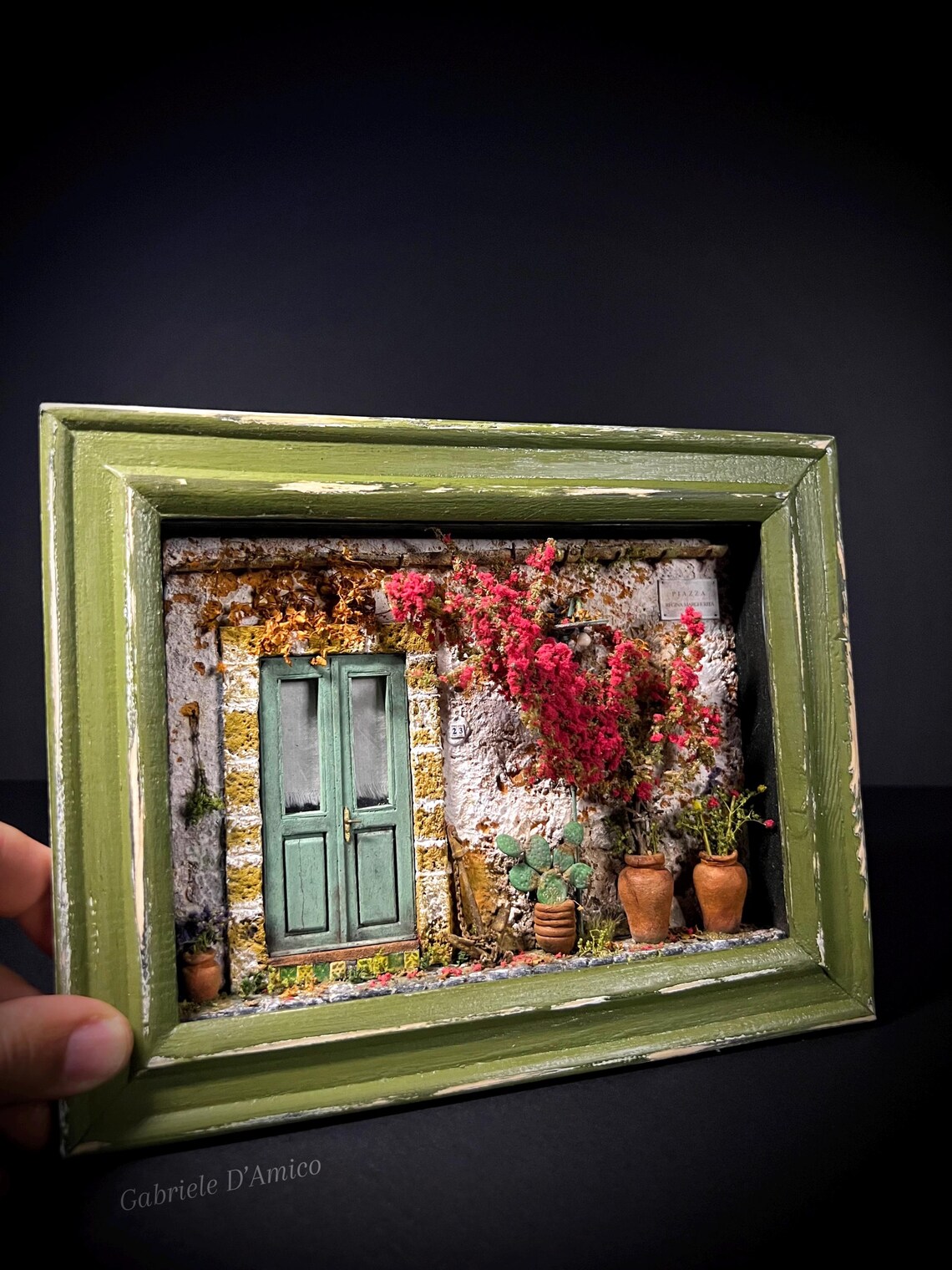 3d Wall Decoration - Handcrafted Diorama in the Frame - Etsy