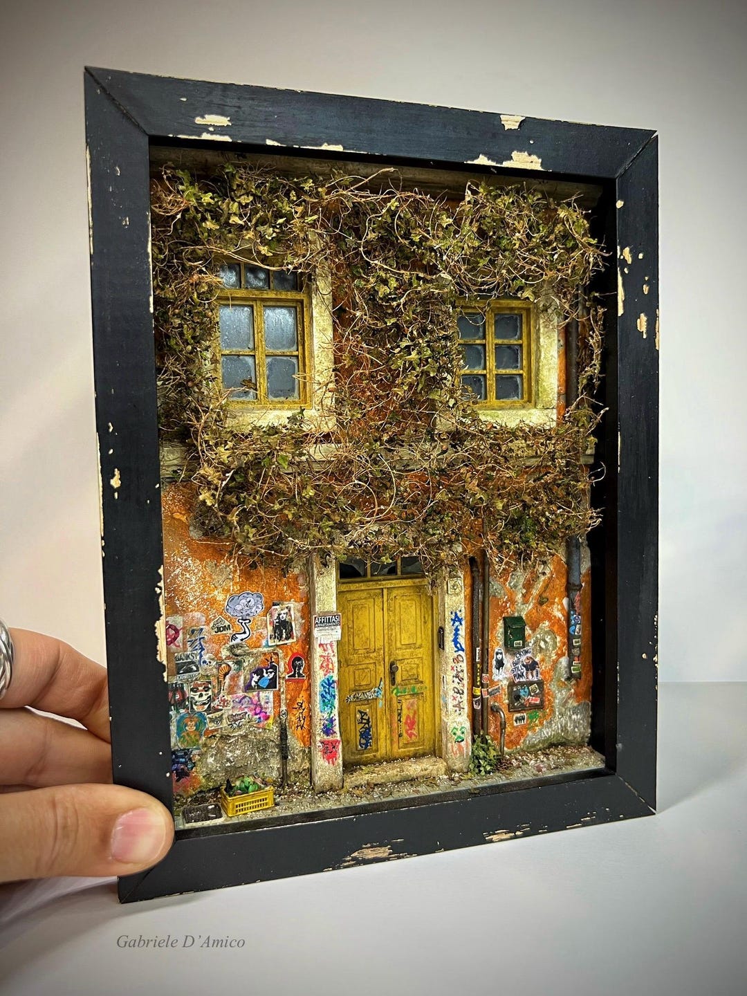 Unique Rome-inspired 3d Wall Decoration - Handcrafted Diorama - Etsy