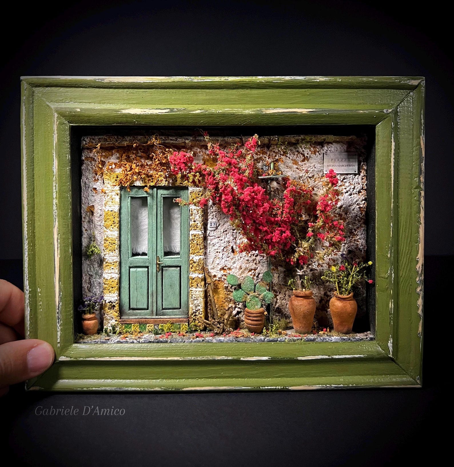 3d Wall Decoration - Handcrafted Diorama in the Frame - Etsy